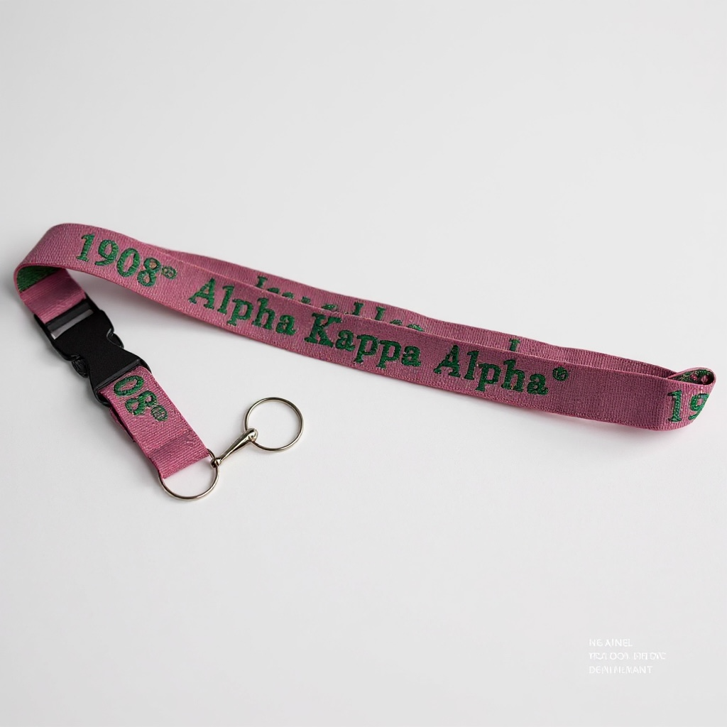 Alpha Kappa Alpha® & 1908® Lanyard – A Greek Creation