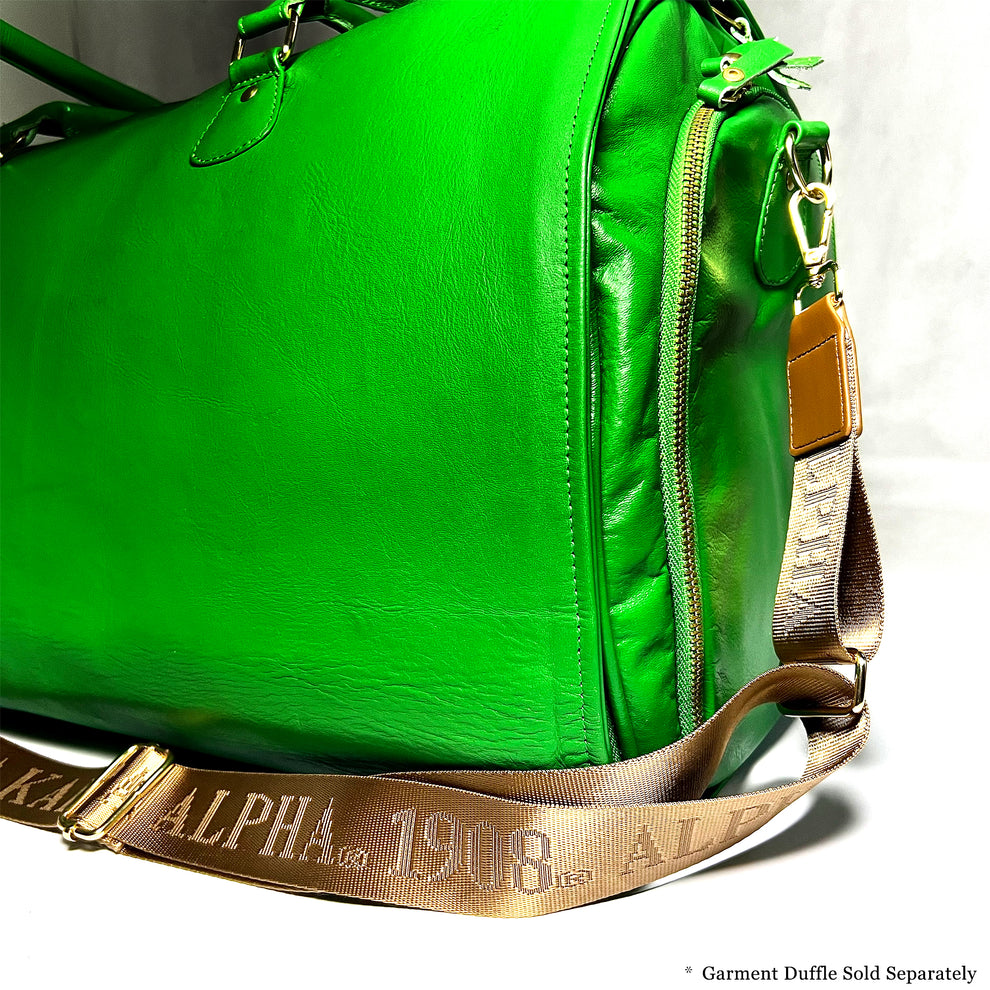 Bag Strap | Alpha Kappa Alpha® + 1908® [Deboss] – A Greek Creation